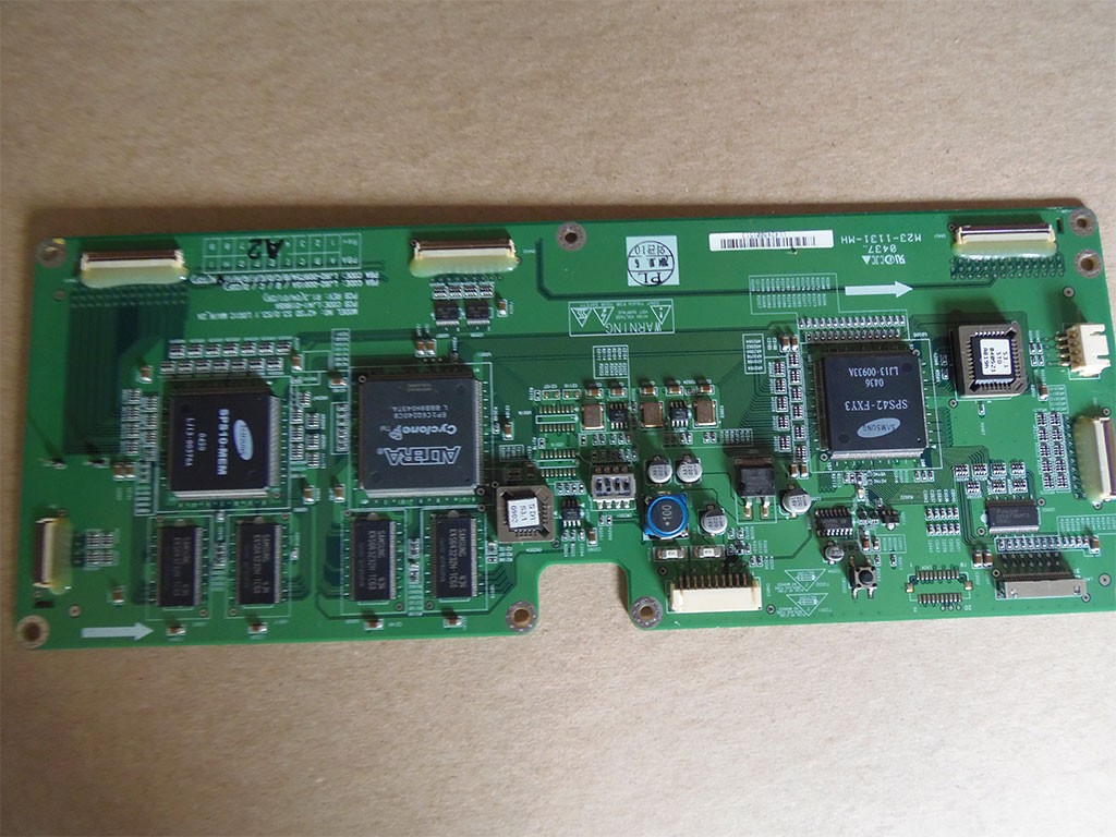 main logic board lj41-01968a/ pba codelg92-00975j-a2