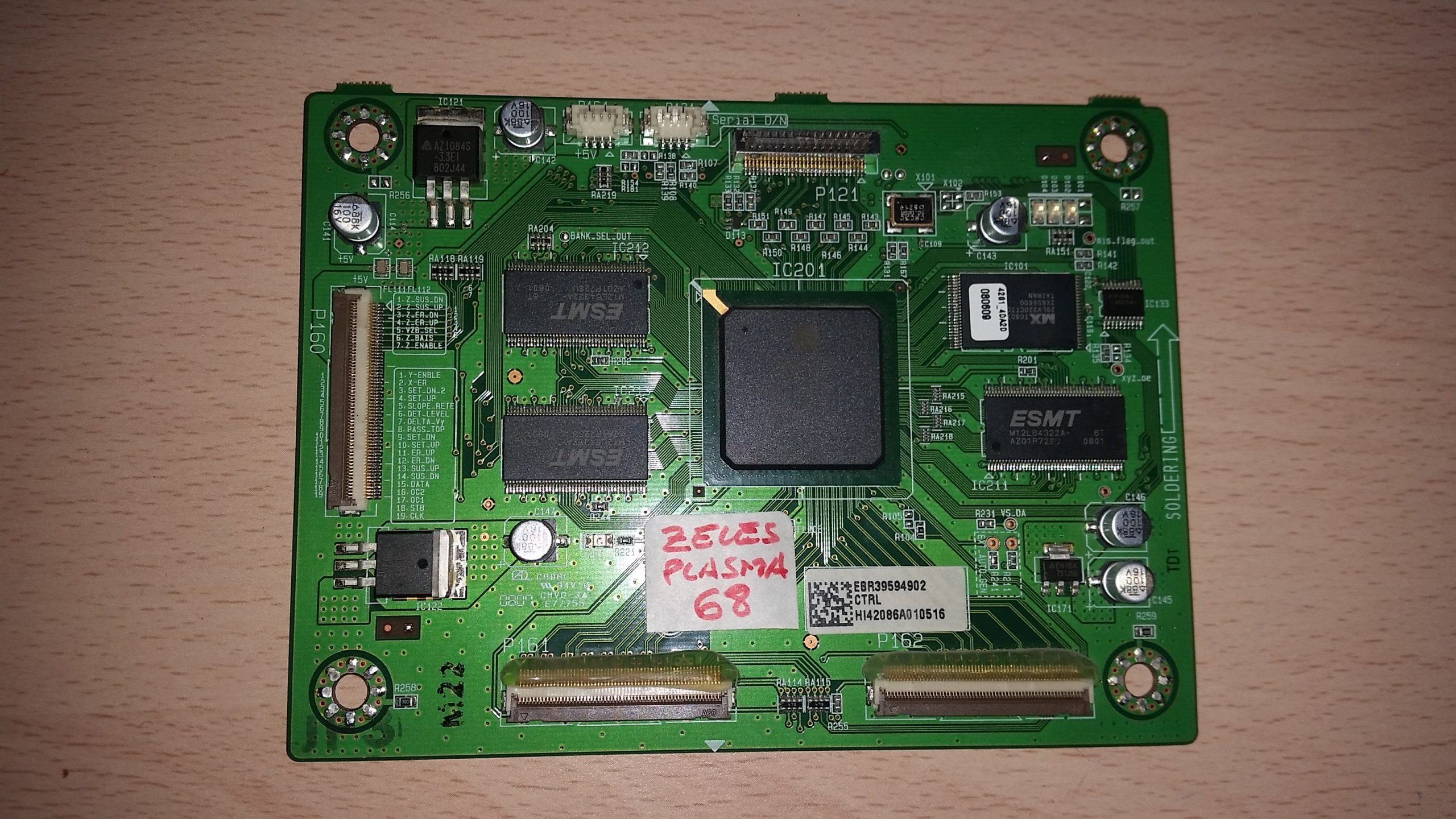 logic main board tv lg42pg6000 eax41832901 ebr39594902