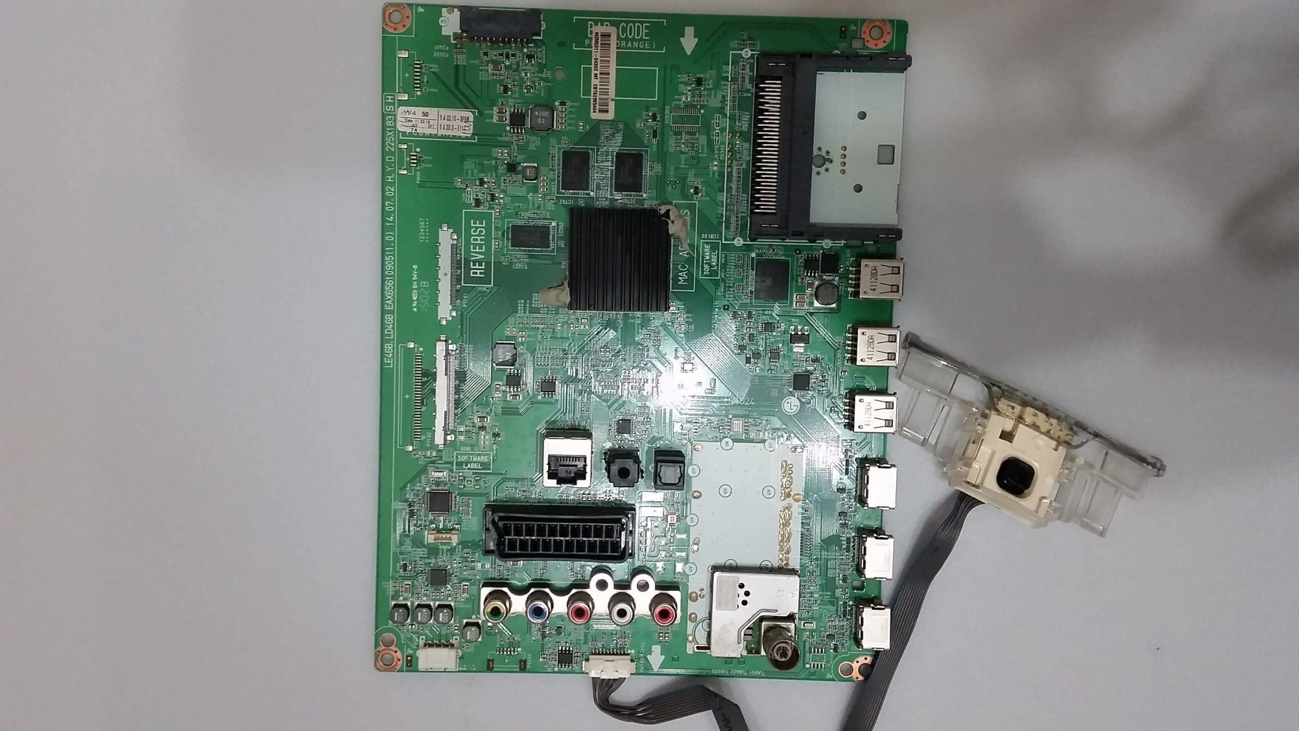 MAIN BOARD LG 32LB5800-ZM EAX656110905(1.0) EBT62985404