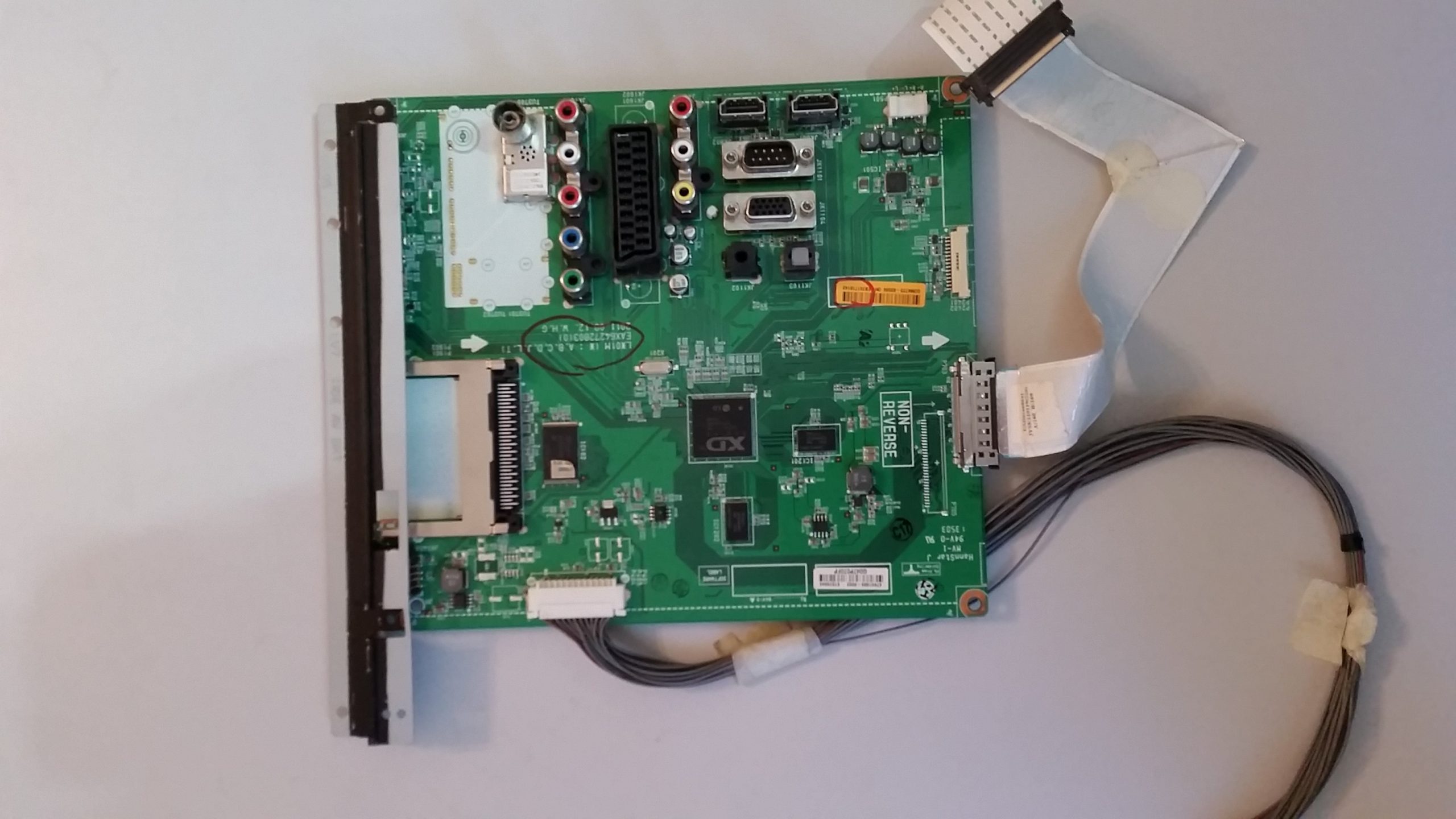 MAIN BOARD TV LG 47LV355 REF EAX64272803(0) EBT61718142