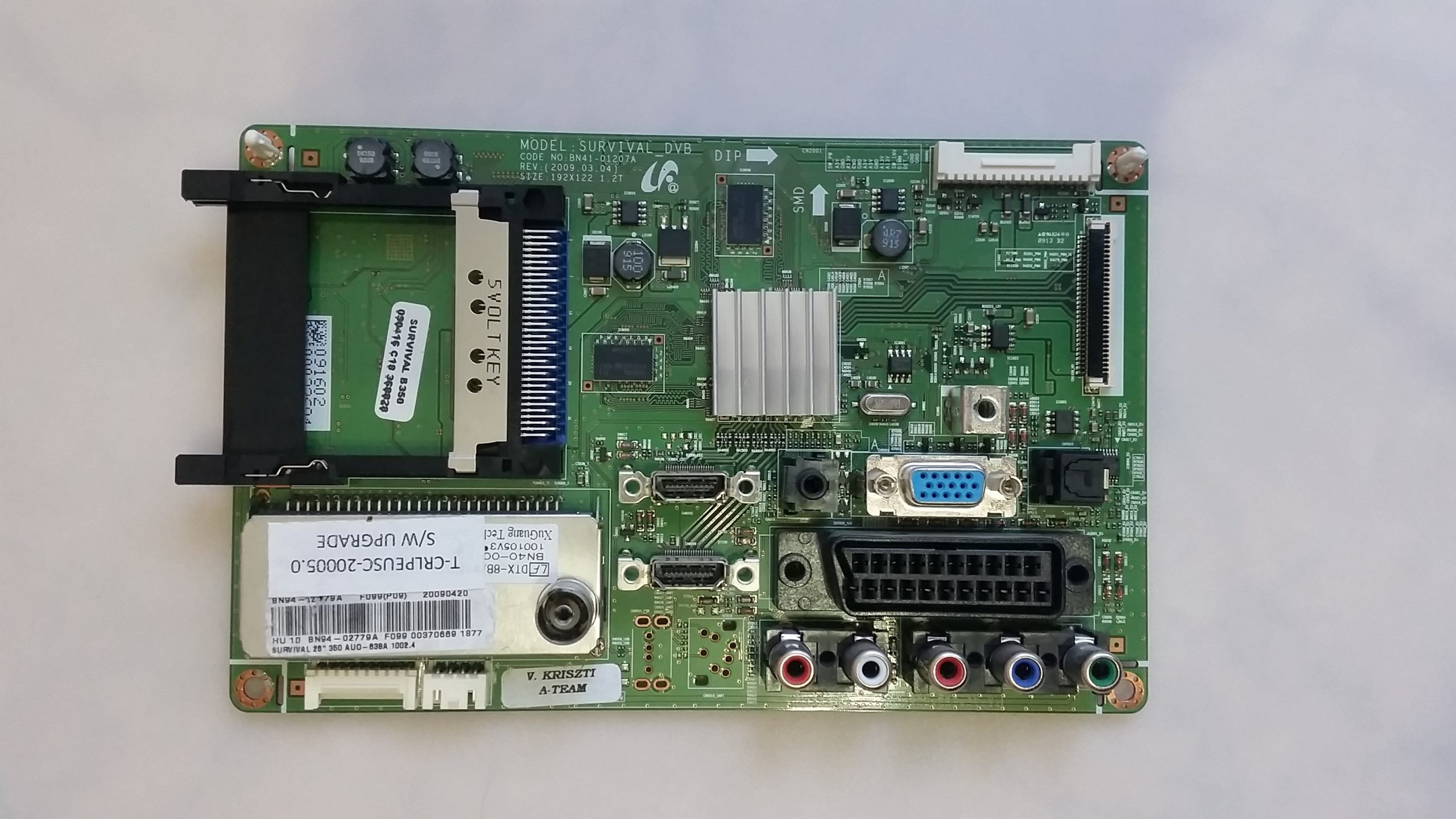 MAIN BOARD TV SAMSUNG C24T550FDU BN94-02779A BN41-01207A