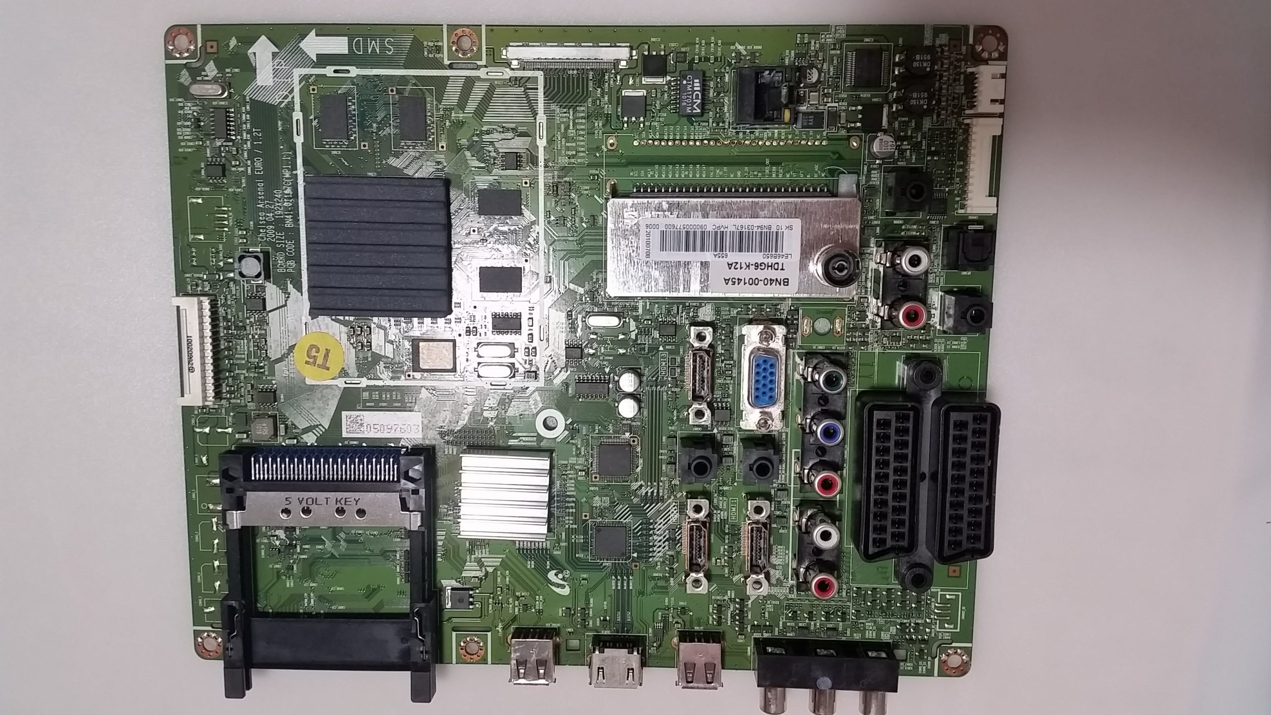 MAIN BOARD TV SAMSUNG LE46B650 BN94-03167L BN41-01167C