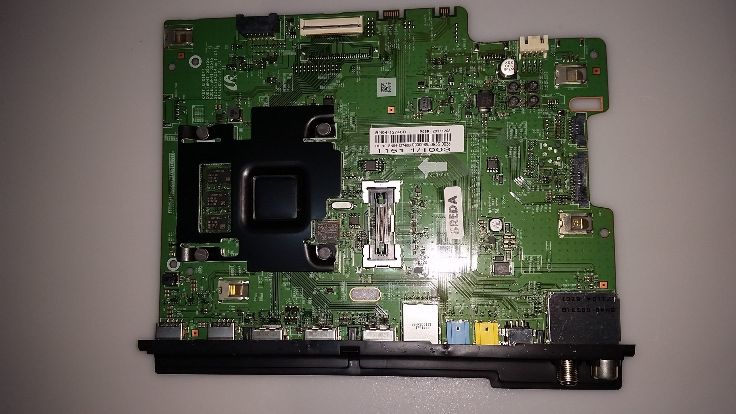 MAIN BOARD TV SAMSUNG UE32M5575AUXXC BN94-12748D BN41-02575B