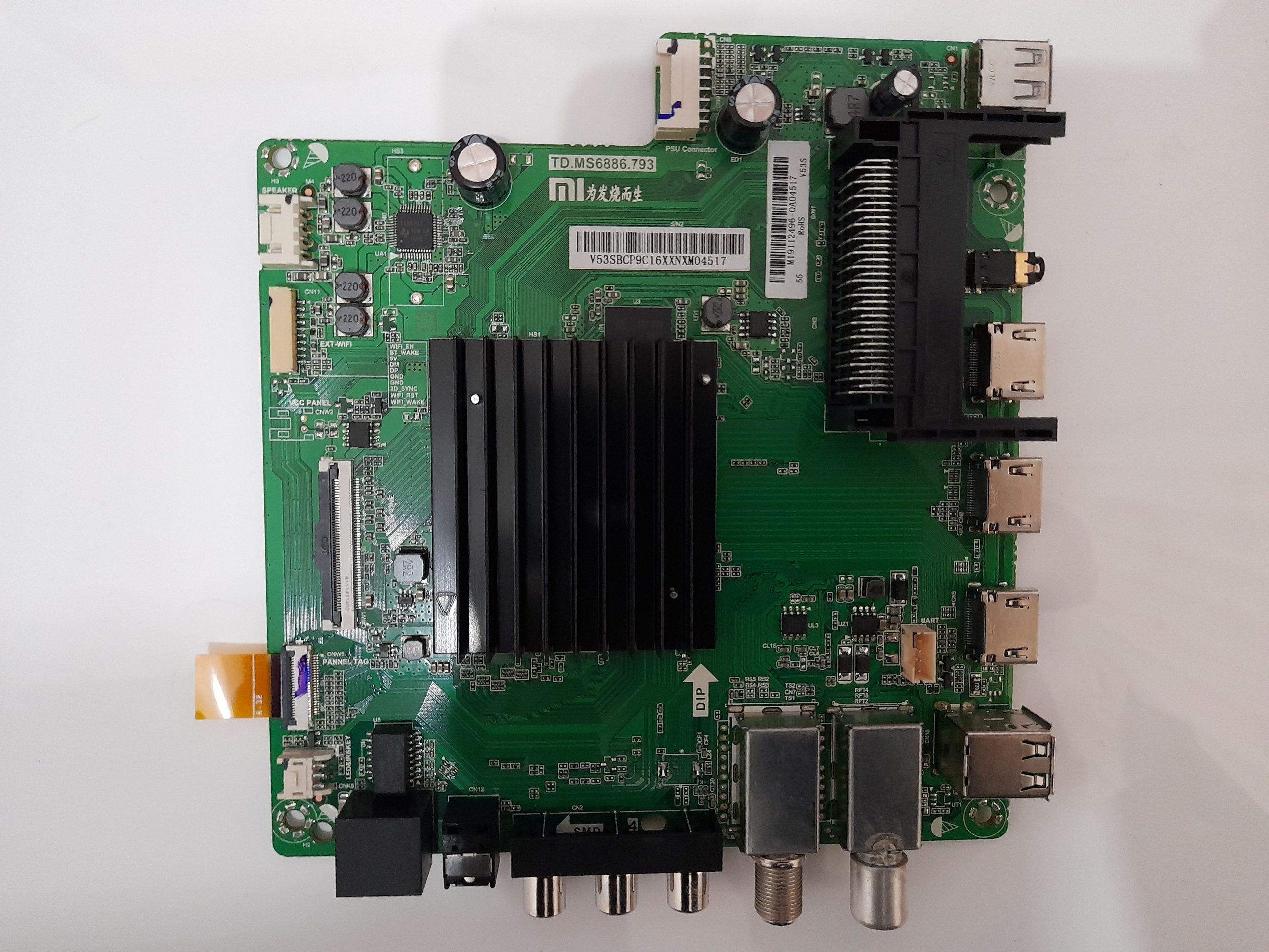 main board xiaomi l55m5-5asp panel 55d3000