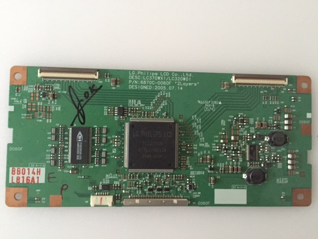 tcon 6870c-0060f lc370wx1/ lc320w01 extraido de television philips ...